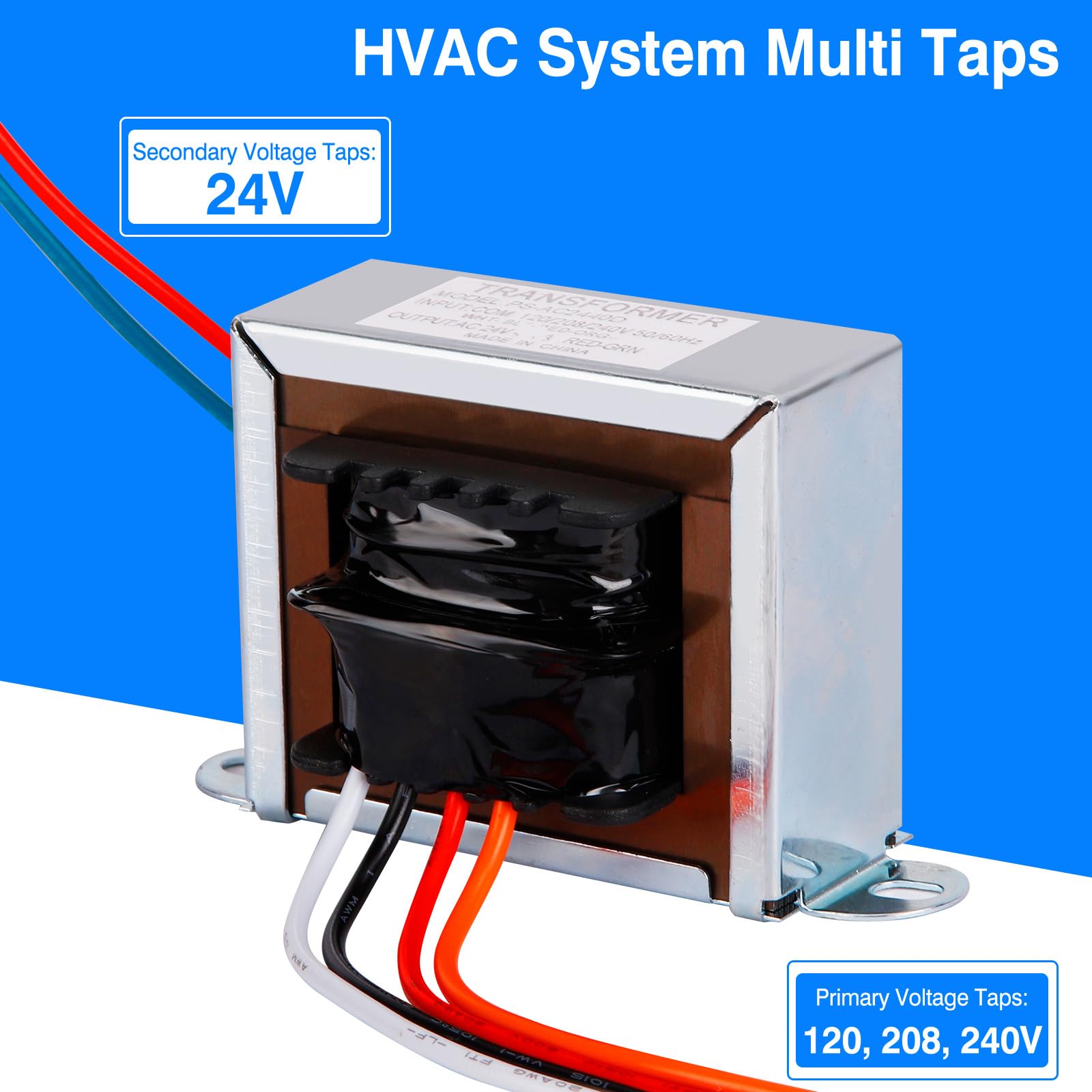 Snapklik.com : 24v 50va Control Transformer Primary 120