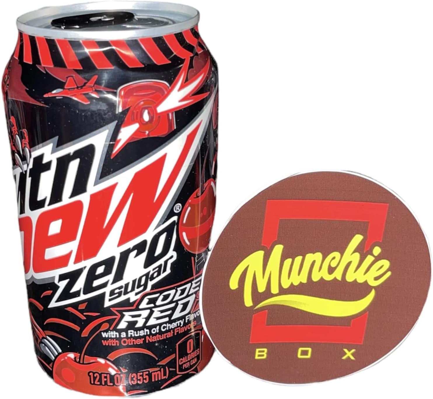 Amazon.com: Mtn Dew Code Red Zero Sugar - 12 CT