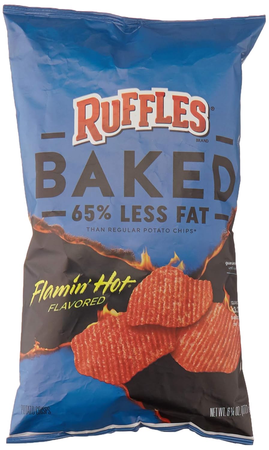 Amazon.com: Baked Ruffles Flamin' Hot 6.25oz, 6.25 Ounce