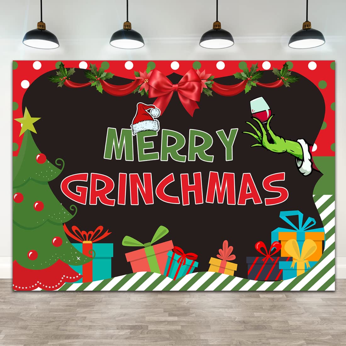 Merry Grinchmas Background