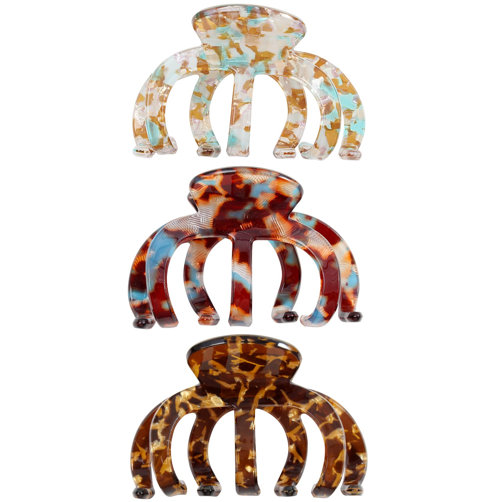 Amazon.com: Bgffuy Large Hair Claw Clips for Women - Suitable for Long ...