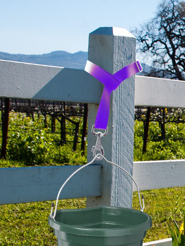 Snapklik.com : Loaged Adjustable Nylon Bucket Strap 3 Pack- For Hay ...