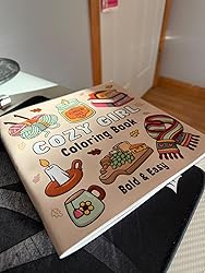 Amazon.com: Cozy Girl Coloring Book: Bold and Easy Hygge Inspired ...