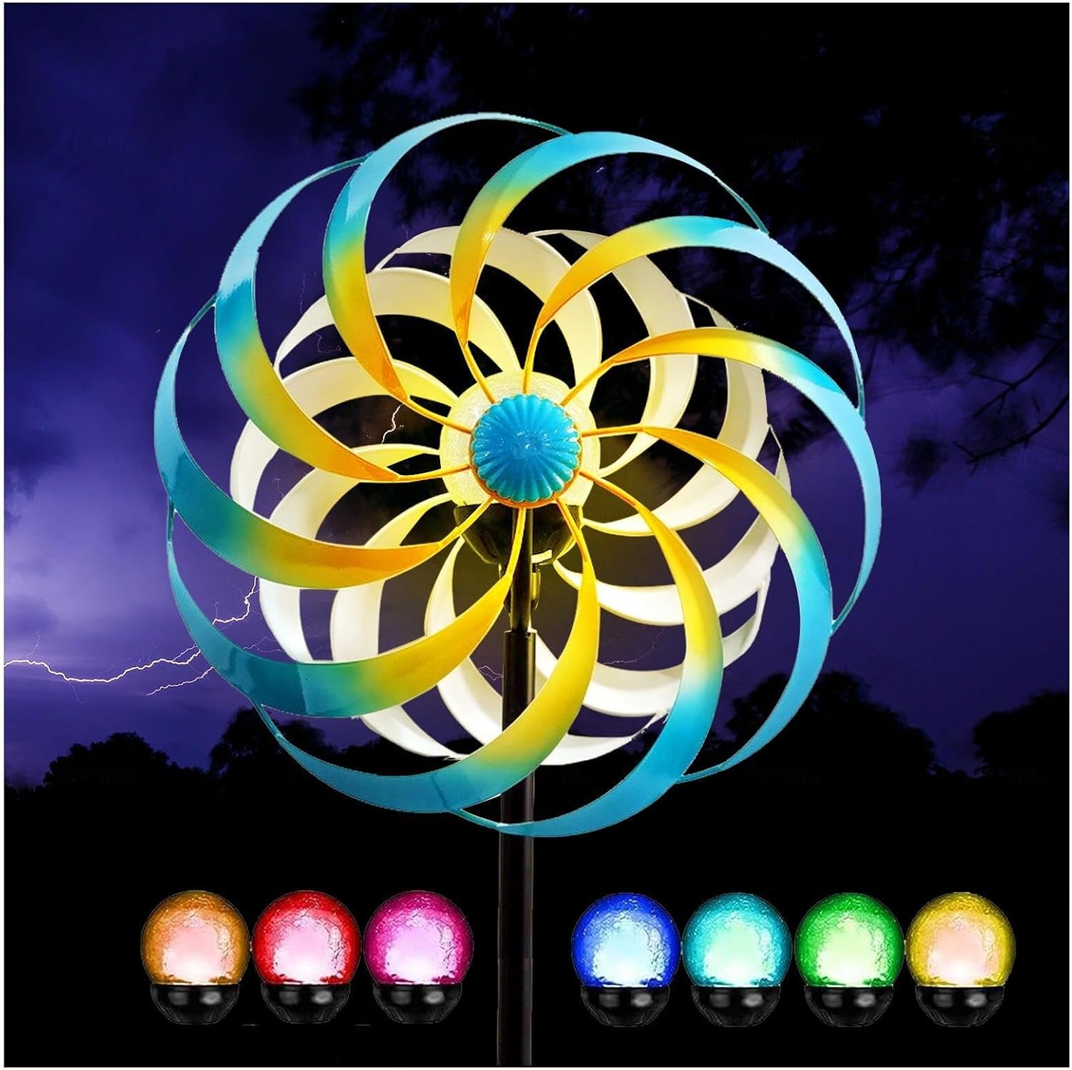 Amazon.com: Yard Decorations Outdoor Wind Spinner, Windmill Decor ...