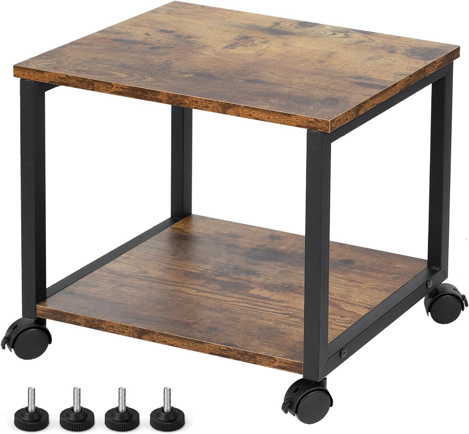 Amazon.com : MARTY 22"x15.75" Large Under Desk Printer Stand with ...