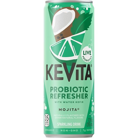 Amazon.com: KeVita Probiotic Refresher Sparkling Drink, Organic Mojito ...