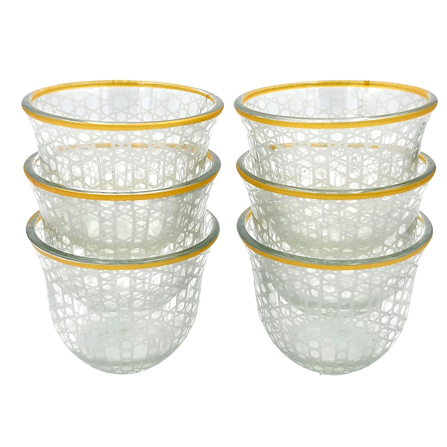 Amazon.com | Ibyx Turkish Greek Arabic Coffee Cups Gawa Coffee Cups Set ...