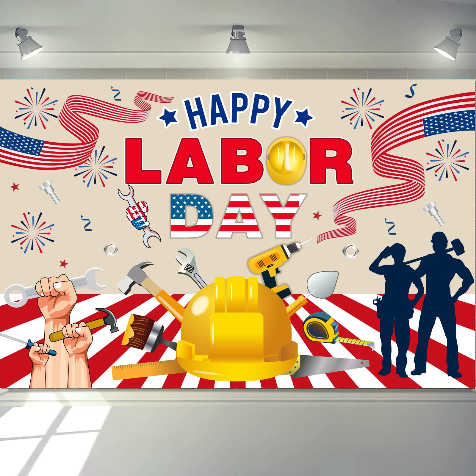 Happy Labor Day Banner