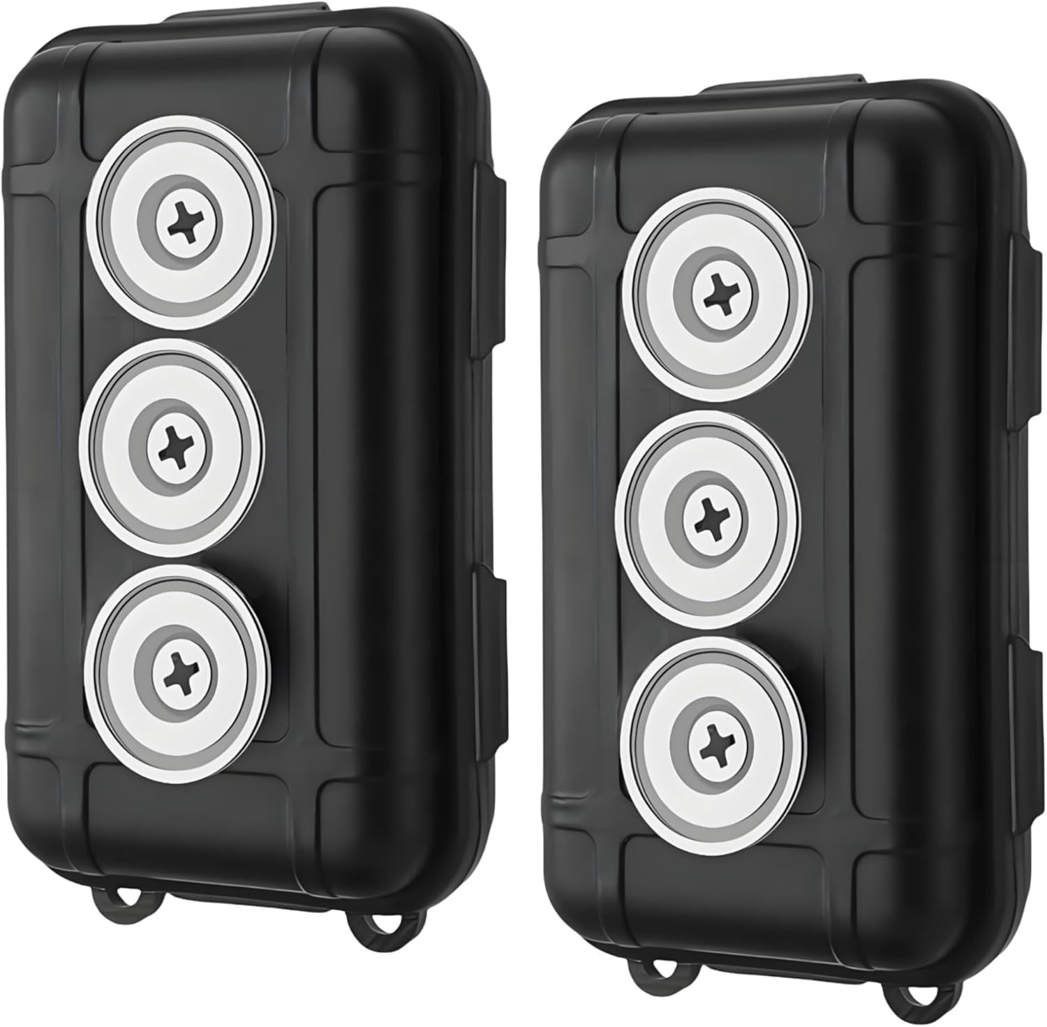 Amazon.com: Riomhorry 2 Pcs Magnetic Key Holders Under Car, Hide Key ...