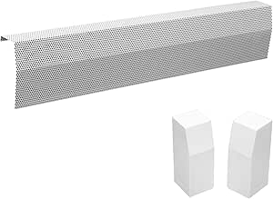 Heater Covers For Radiators Baseboard Heater Cover - 2FT Galvanized ...