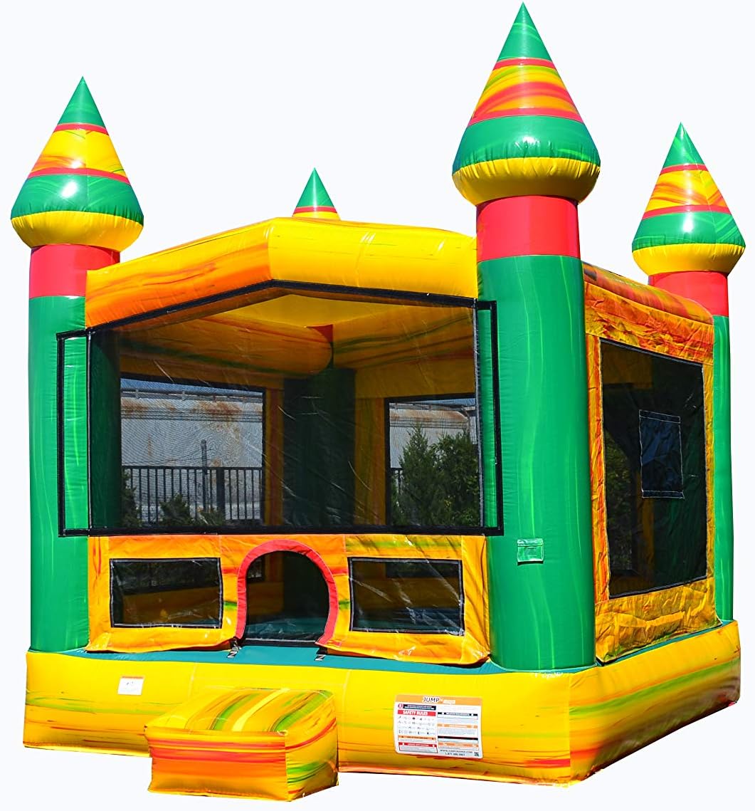 Amazon.com: JumpOrange Titanium Commercial Grade Inflatable Bounce ...