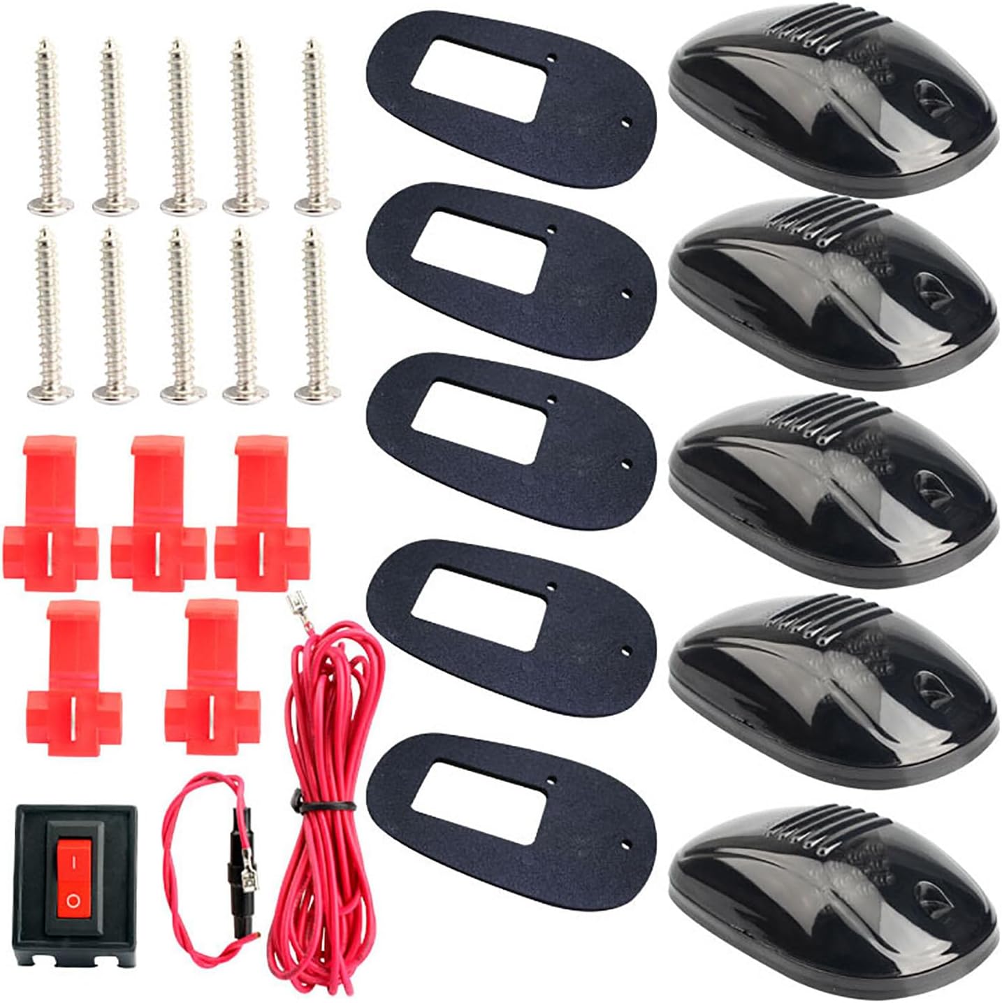 Amazon.com: Solar Powered Cab Lights for Truck, Solar Cab Lights for ...