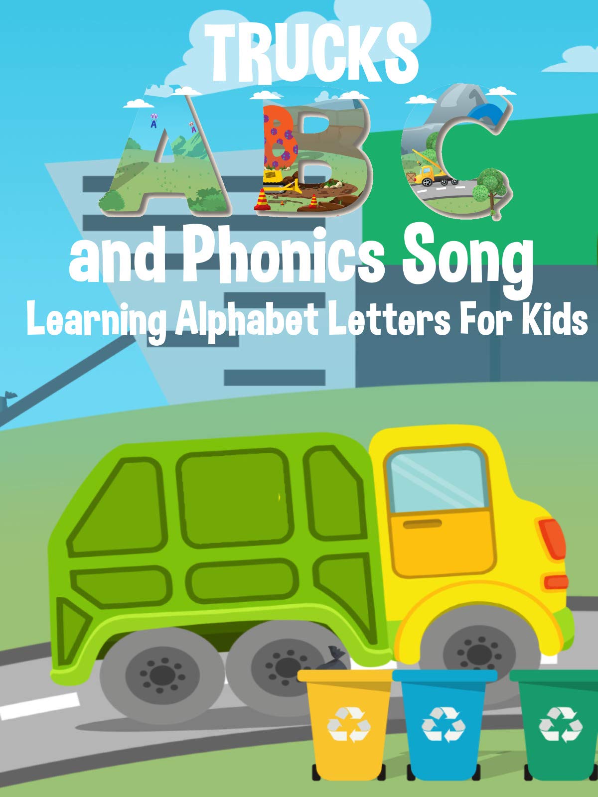 Buy Trucks ABC and Phonics Song - Learning Alphabet Letters For Kids ...