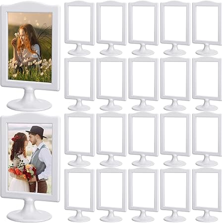 Amazon.com - Amyhill 20 Pcs Double Sided Standing Picture Frames 4 x 6 ...