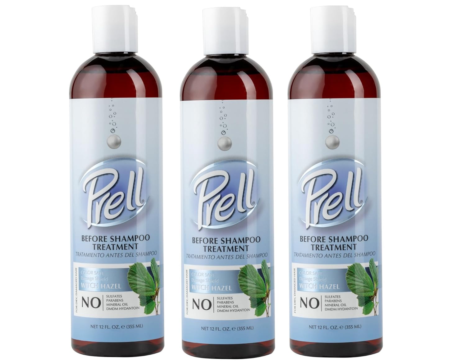 Amazon.com : Prell Before Shampoo Treatment for Dry, Damaged Hair ...