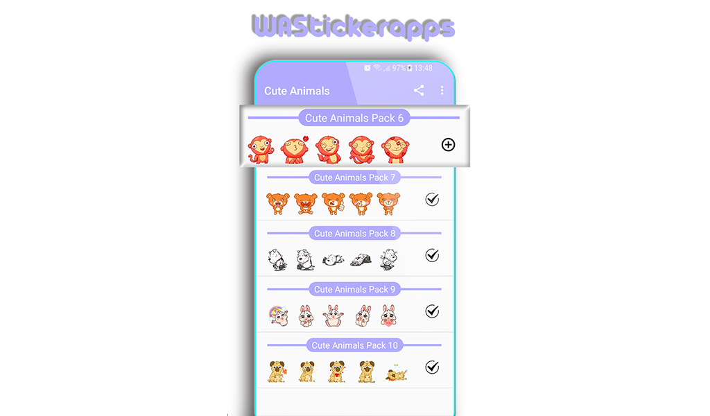 WAStickerApps: Cute Animal Stickers - Aplicativo na Amazon Appstore