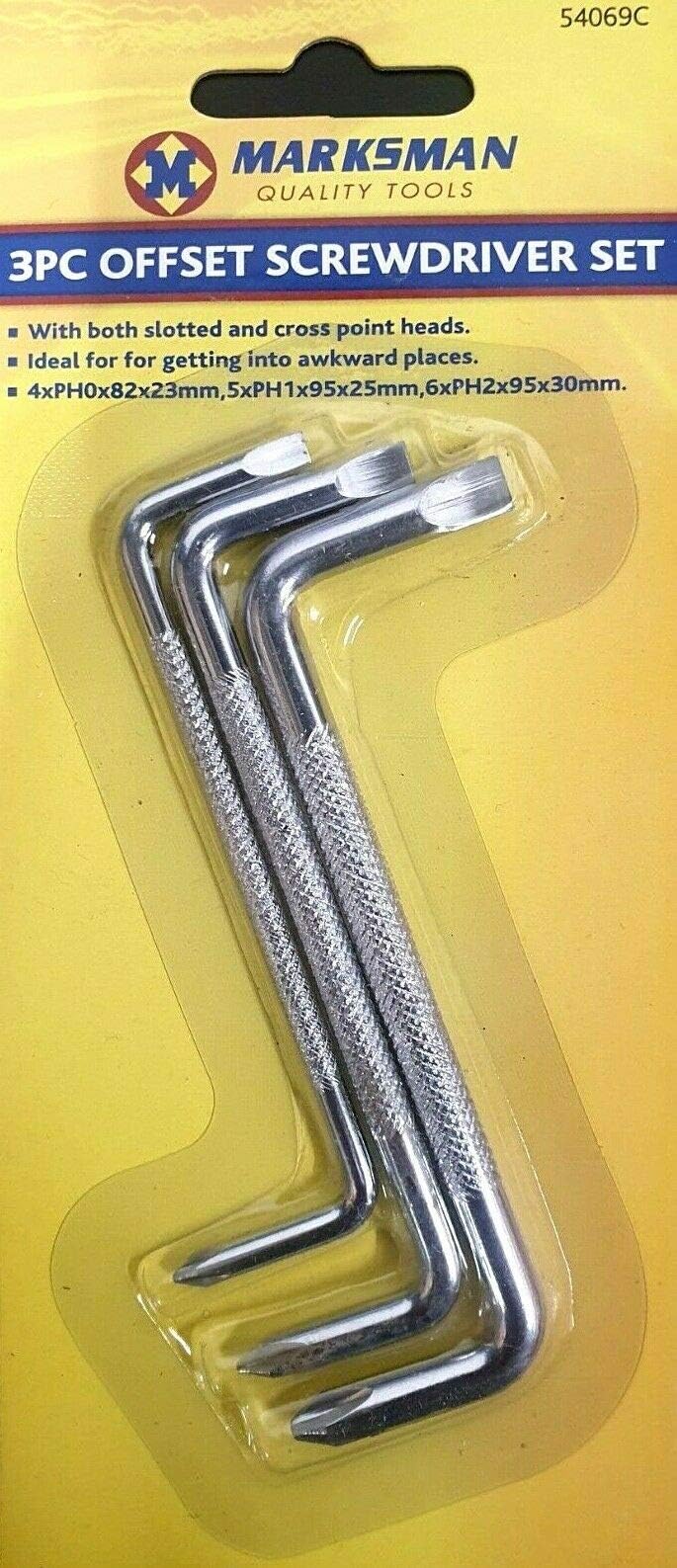 Toolzone 4pc Offset Screwdriver Set : Amazon.co.uk: DIY & Tools