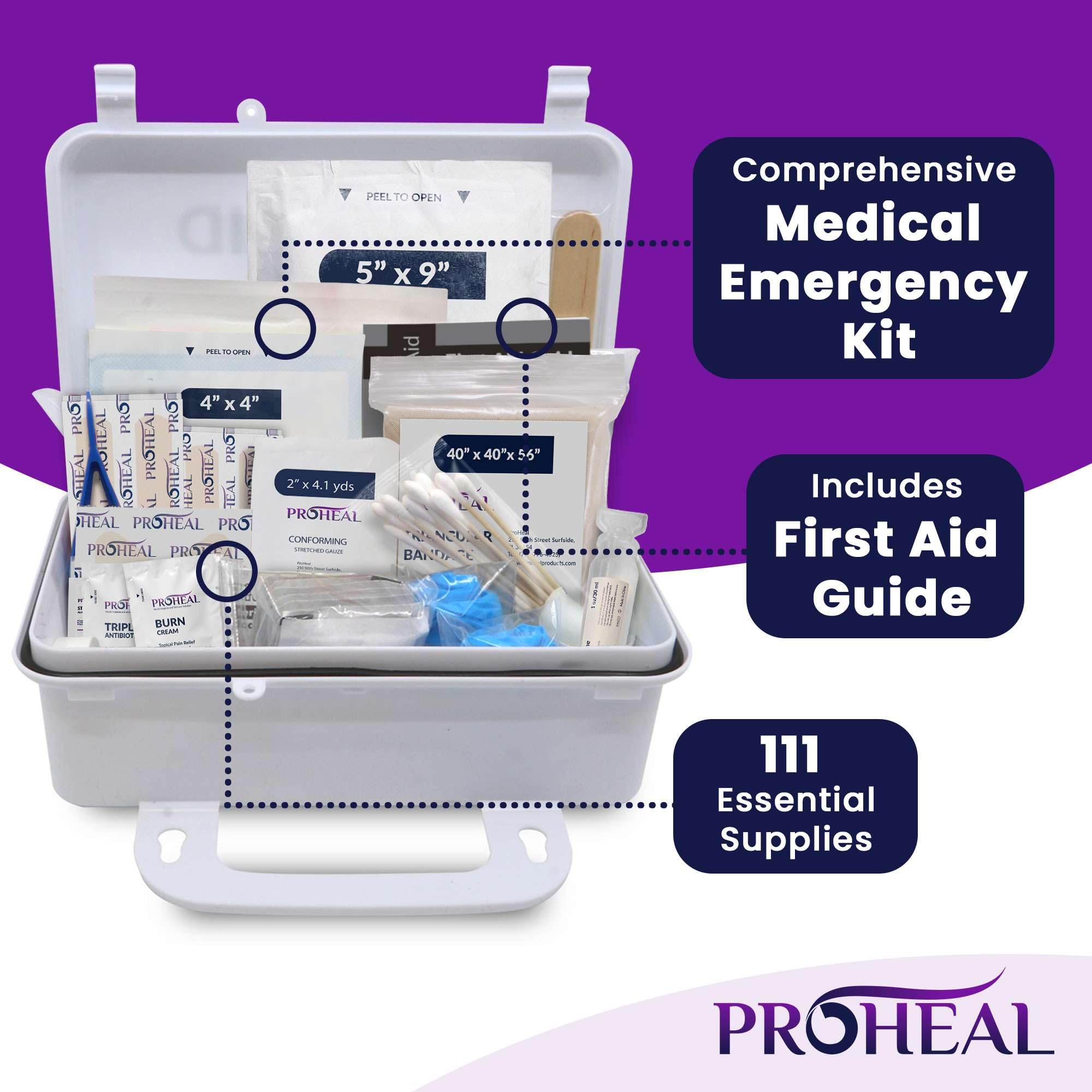 Snapklik.com : OSHA Compliant First Aid Kit - 10 Person, Type III, ANSI ...