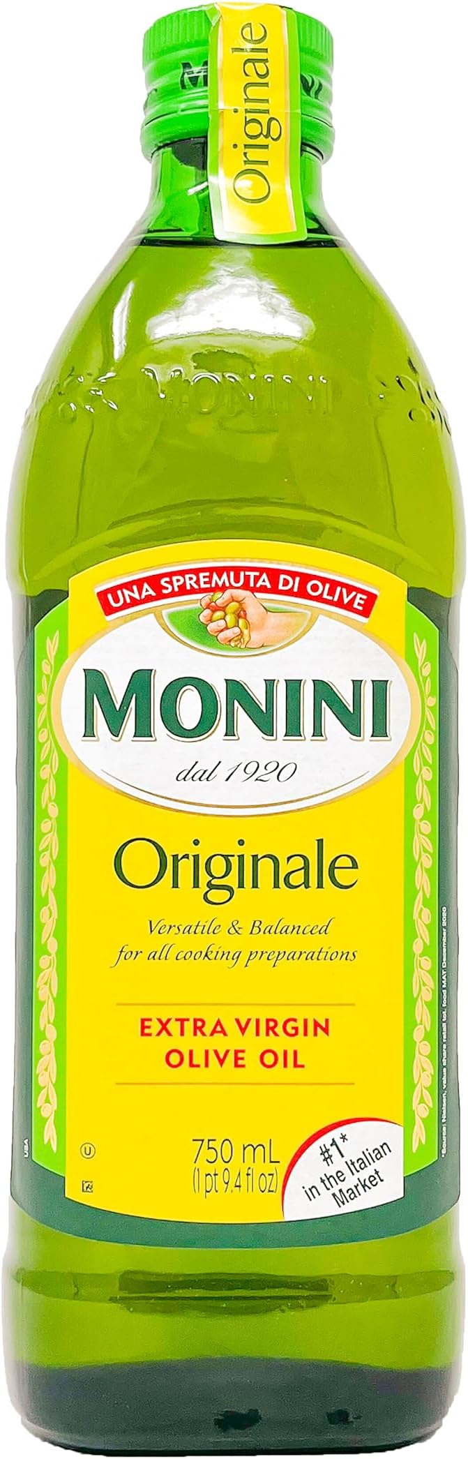 Amazon.com : Monini Extra Virgin Olive Oil, 25 oz : Olive Oils ...