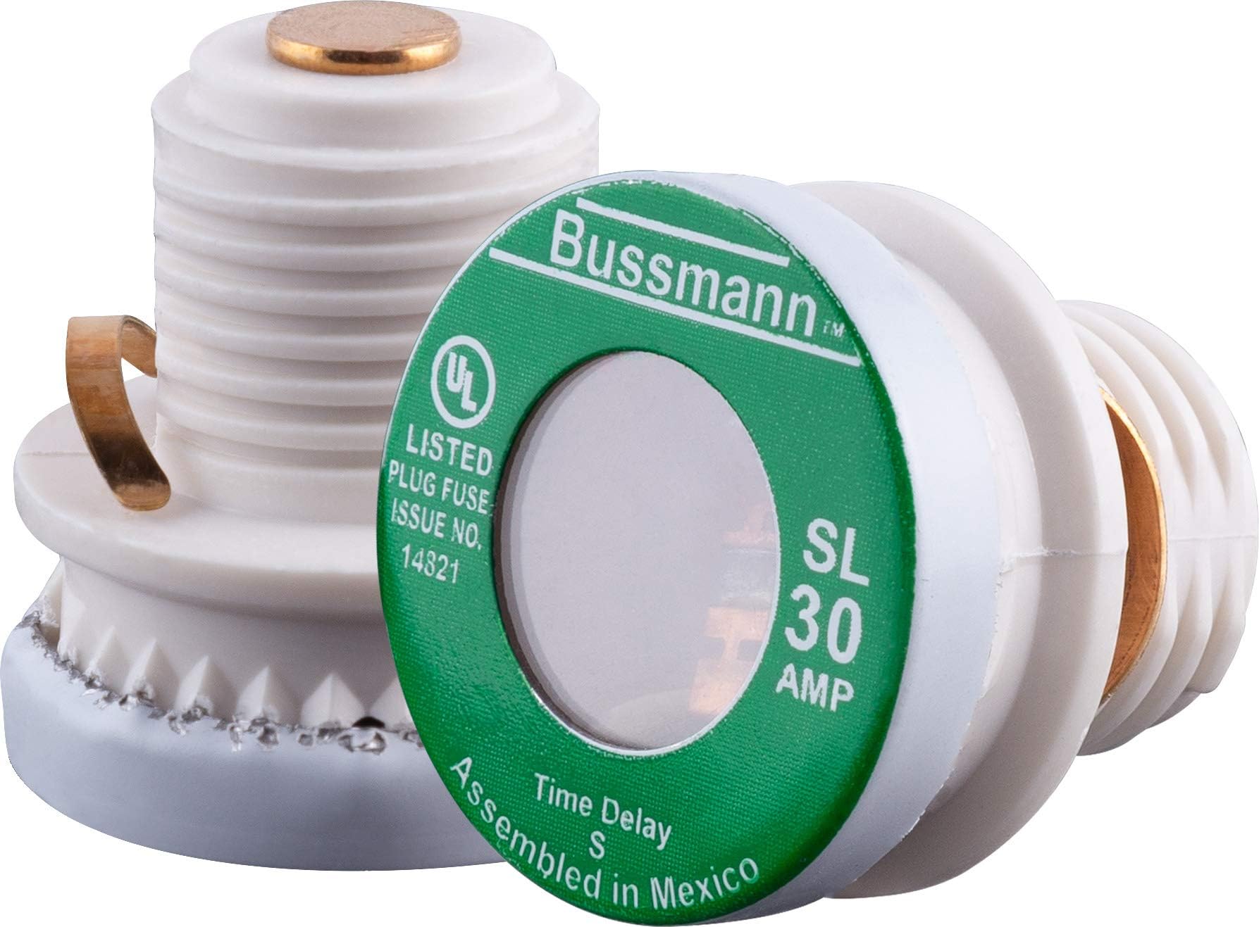 Power Gear Type-S/SL Fuse, 2 Pack, 30 Amp, Time Delay, 125VAC, UL ...