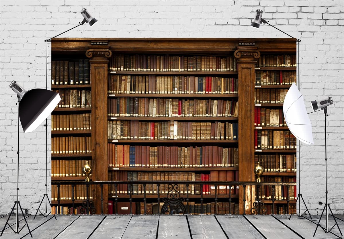 Old Library Zoom Background