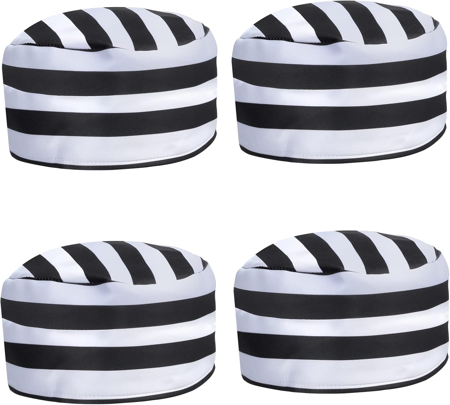 Amazon.com: Aichiyu 4 Pieces Vintage Prisoner Hat Convict Hats Caps ...