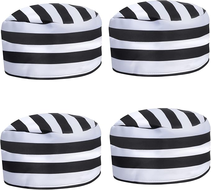 Amazon.com: Aichiyu 4 Pieces Vintage Prisoner Hat Convict Hats Caps ...