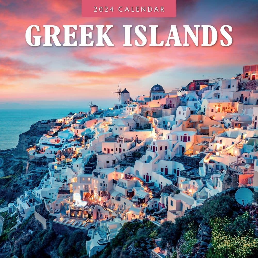 Amazon.com: 2024 Greek Islands Wall Calendar by Red Robin, 12 x 12 ...