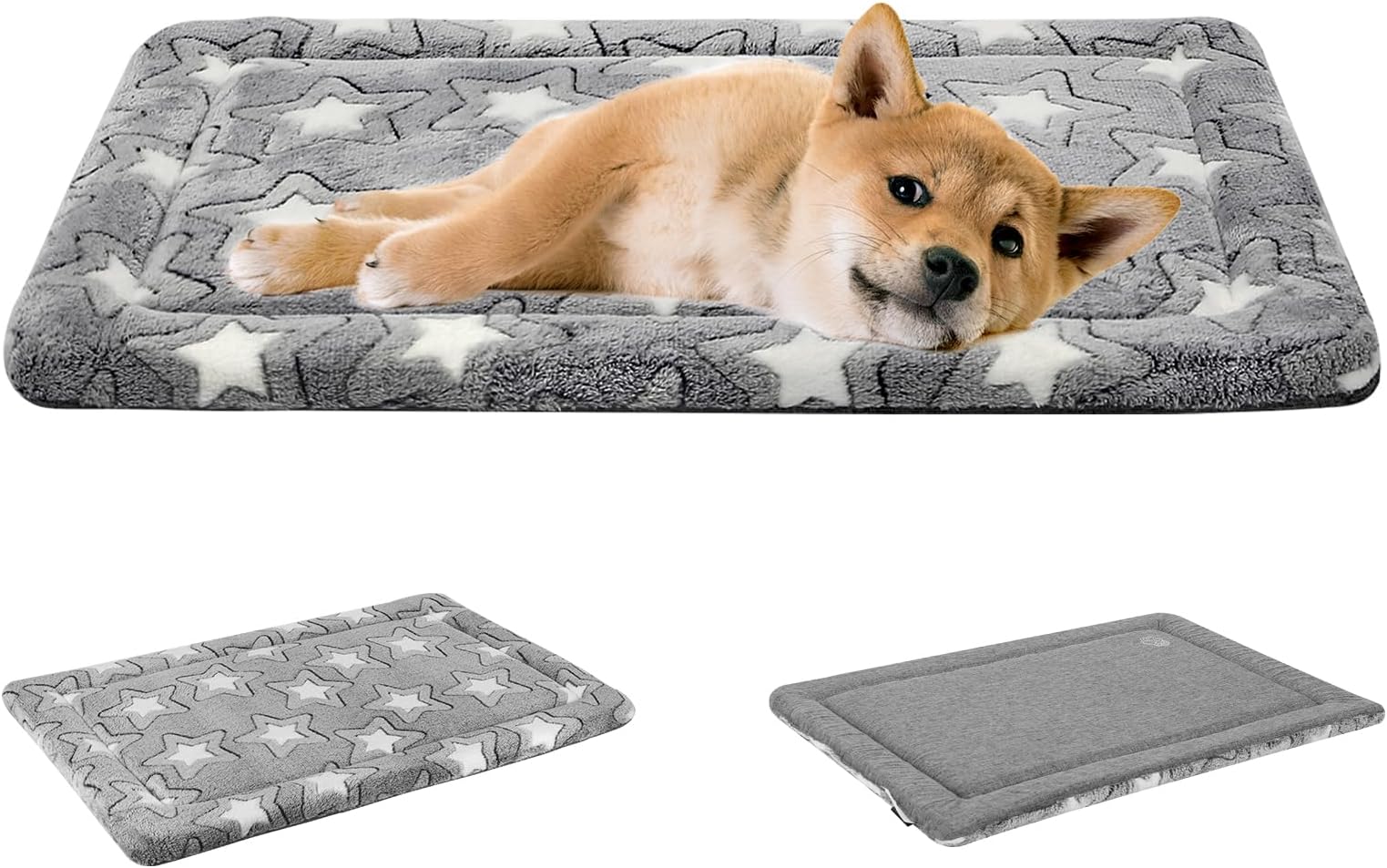 EMPSIGN Fancy Dog Bed Mat, Pet Bed Pad Reversible (Cool & Warm ...