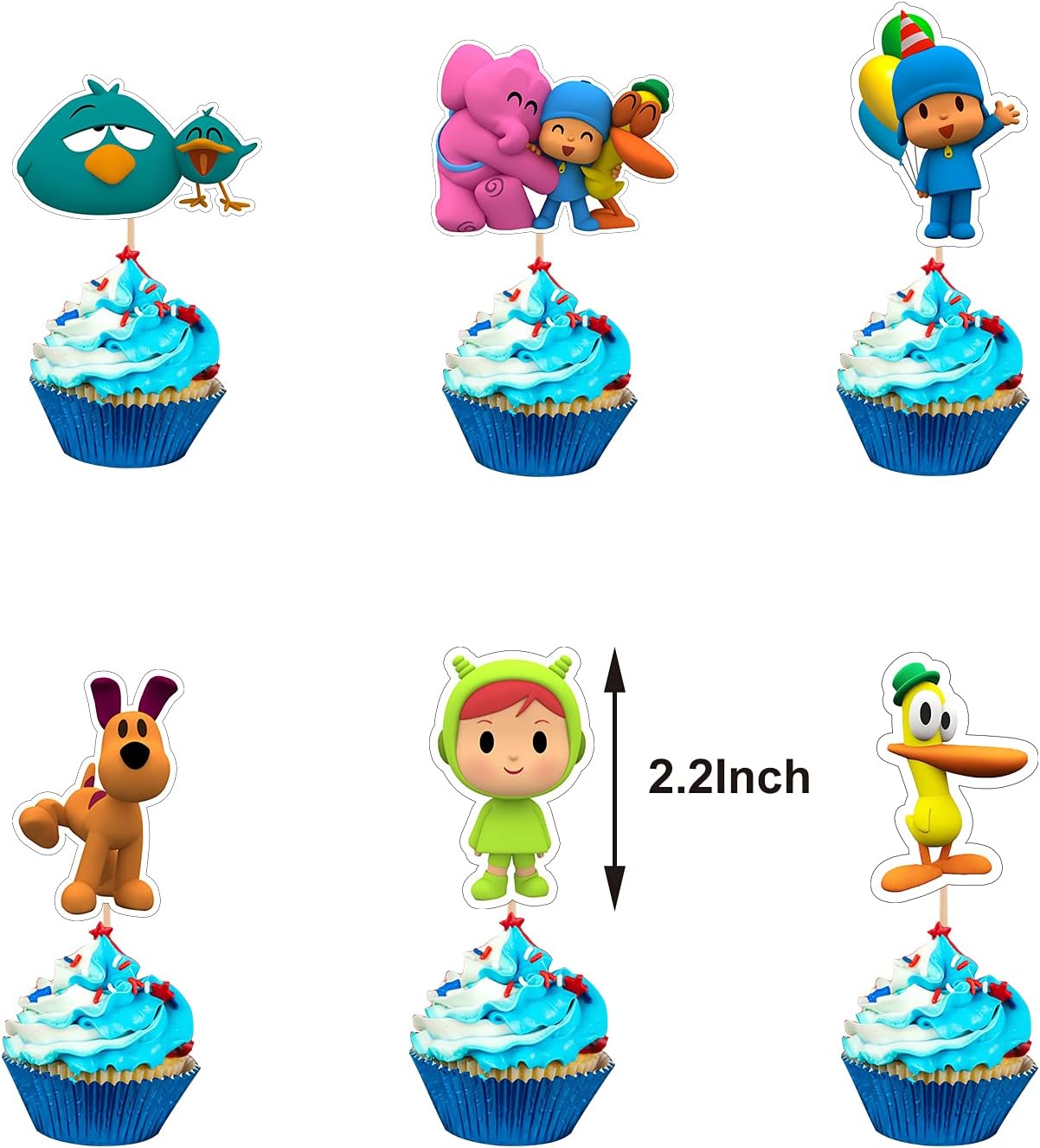 Poc_yo – Juego de suministros de decoración de fiesta de cumpleaños ...
