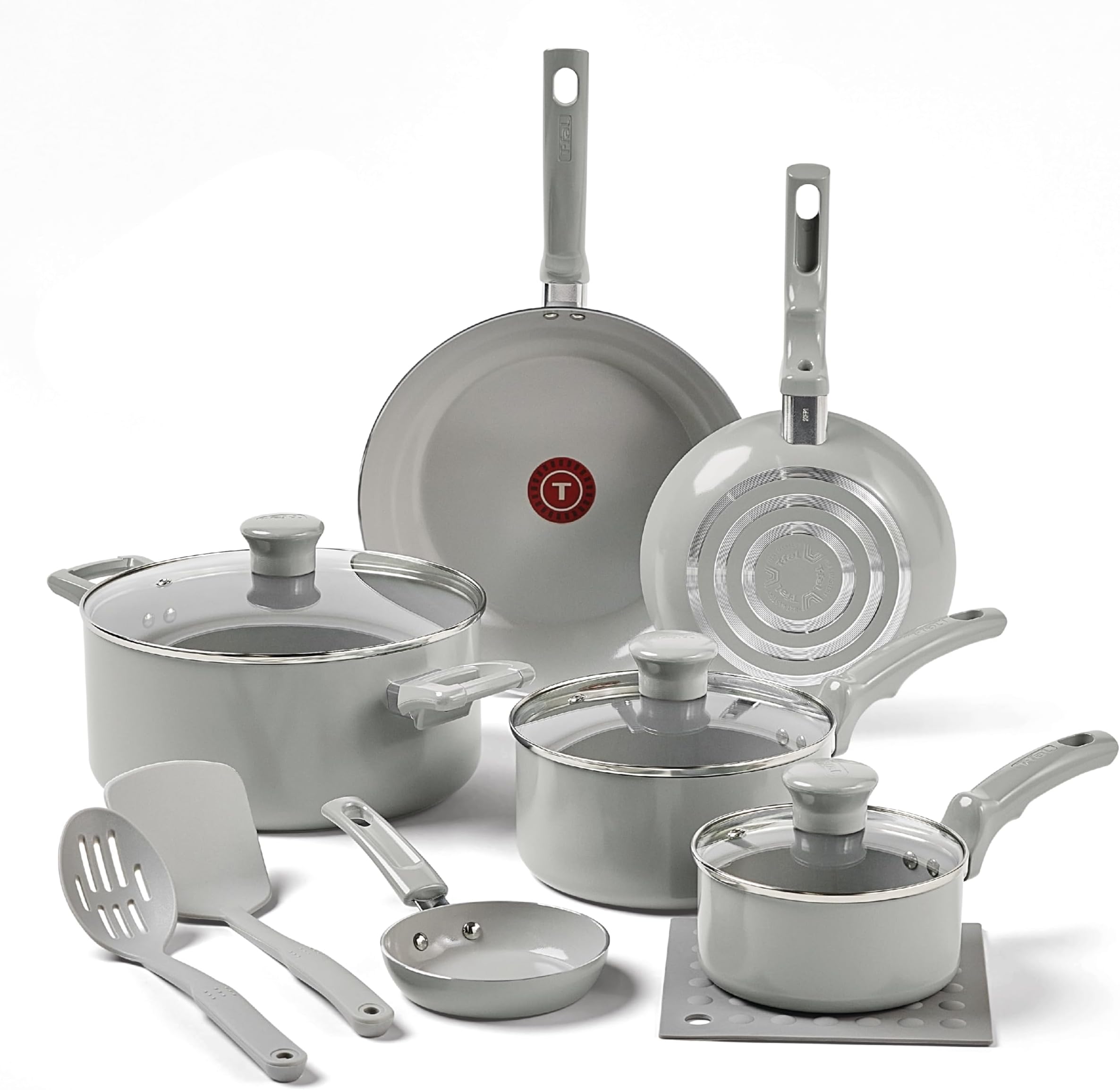 Amazon.com: Bakken-Swiss 14-Piece Kitchen Cookware Set – Granite Non ...