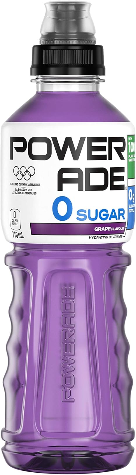 Powerade, Zero Grape, 710mL Bottles, Pack of 12 : Amazon.ca: Grocery ...