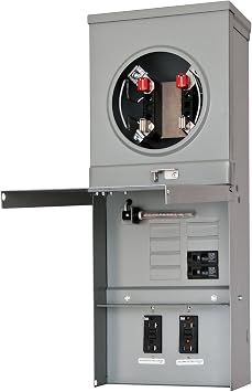 Siemens TL77NT Talon Temporary Power Outlet Panel by with Two 20a ...