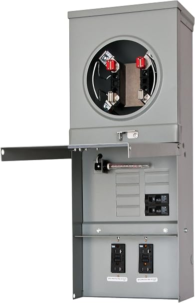Siemens TL77NT Talon Temporary Power Outlet Panel by with Two 20a ...