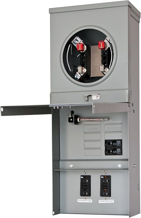 Siemens TL77NT Talon Temporary Power Outlet Panel by with Two 20a ...