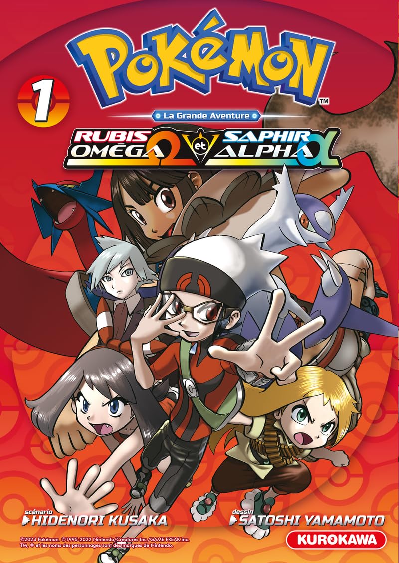 Pokémon Rubis Oméga & Saphir Alpha: Tome 1 : Kusaka, Hidenori, Yamamoto ...