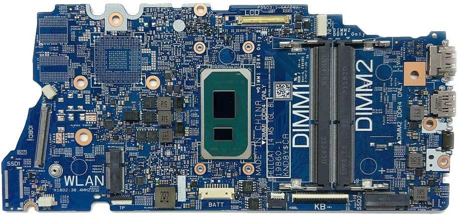 Amazon.com: LTPRPTS Replacement Laptop Motherboard System Board CPU ...