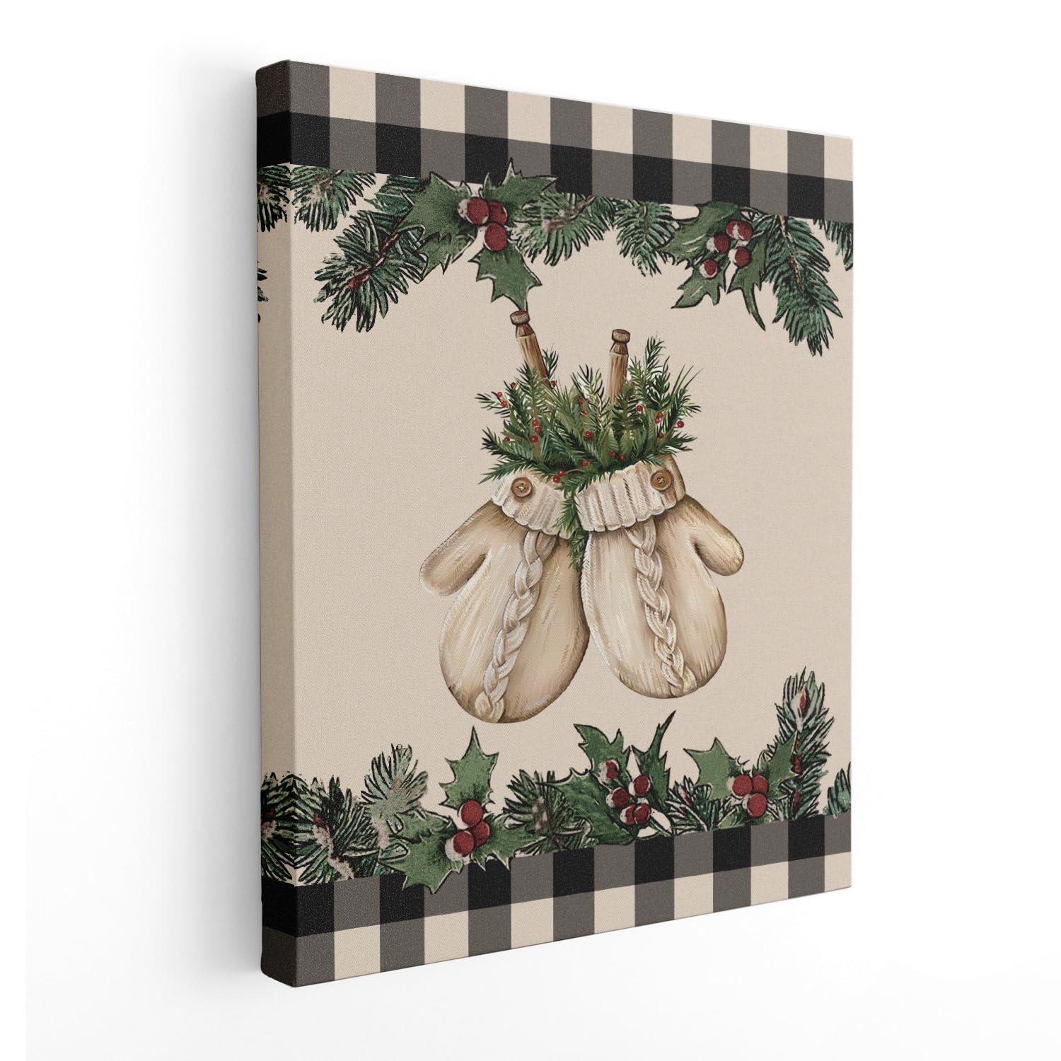 Amazon.com: Winter Wall Decor, Christmas Wall Decor, Winter Mittens ...