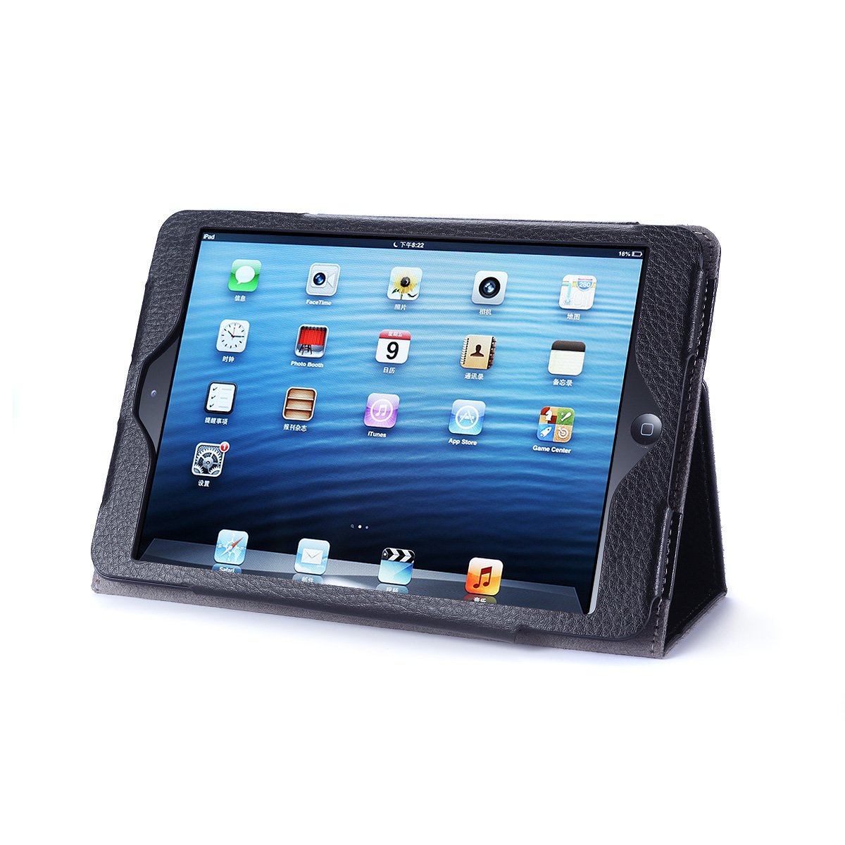 Acase iPad Mini 2 Case/Apple iPad Min Case - Leather Case/Cover with ...