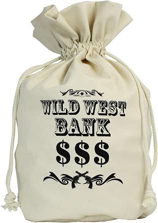 Largemouth Canvas Money Wild West Money Bag (Wild West) at Amazon Men’s ...