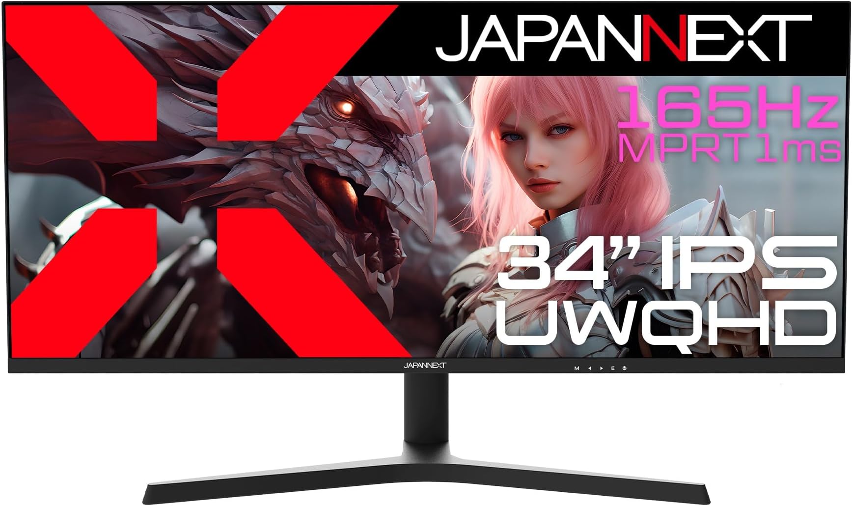 Amazon.co.jp: JAPANNEXT 34インチ モニター UWQHD 3440 x 1440 IPS(ADS) ディスプレイ (HDMI/DisplayPort/スピーカー内蔵 ...