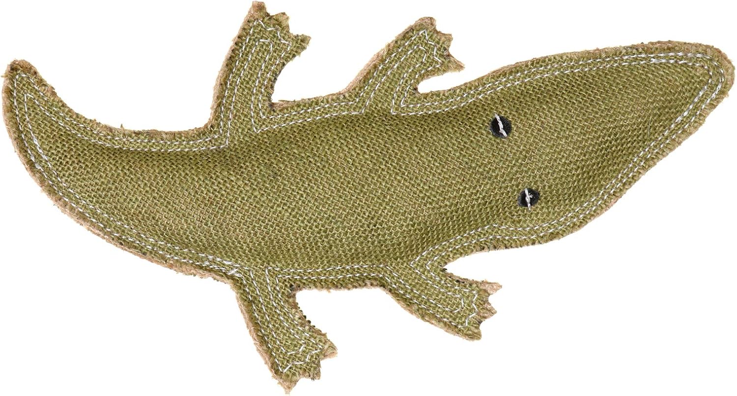 Amazon.com: Outback Tails - Cory Croc - Jute Toy, Premium Dog Toy ...