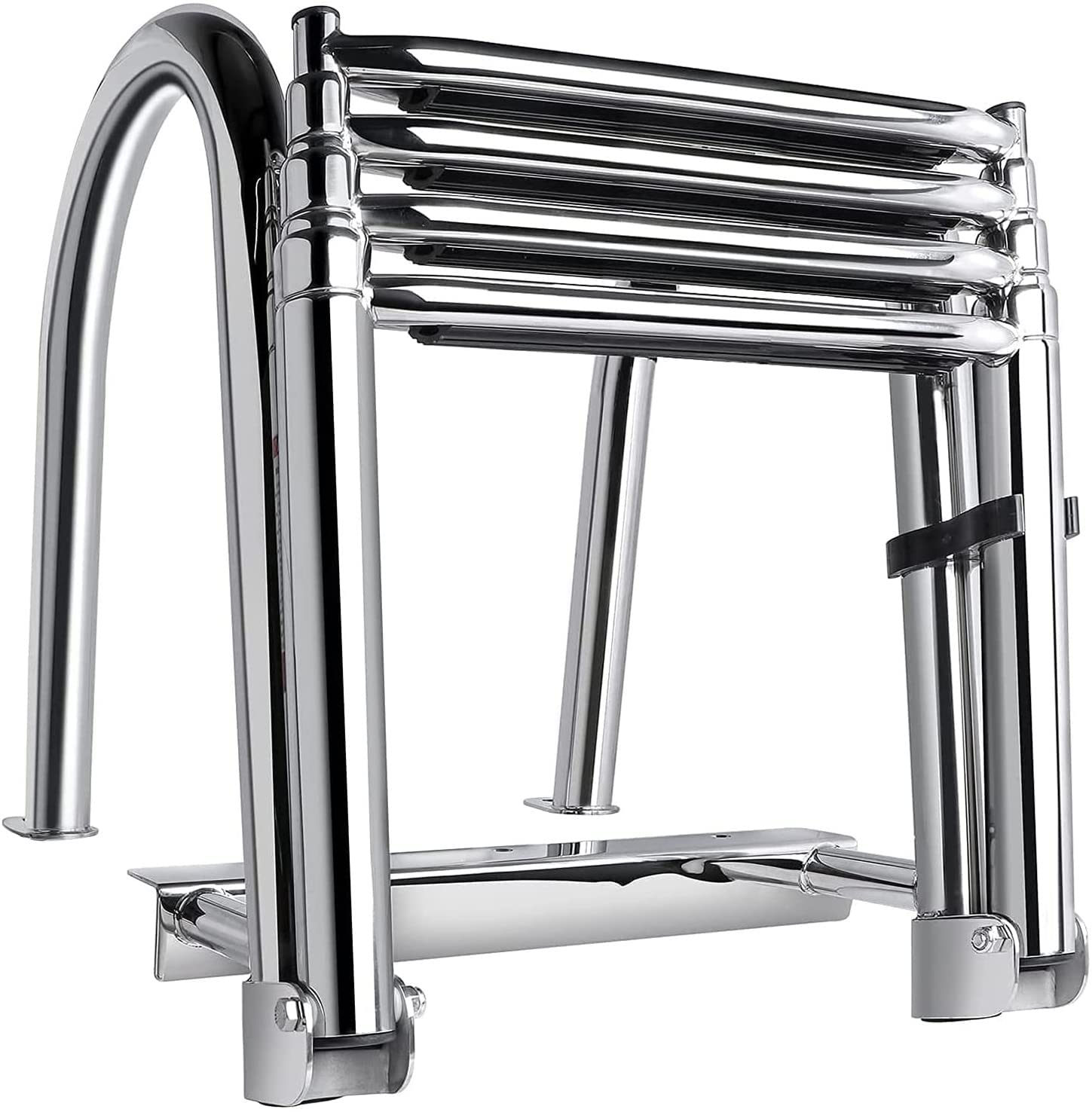 Buy SGSHQQ Telescopic Boat Heavy Duty Stainless Steel Pontoon Boat ...