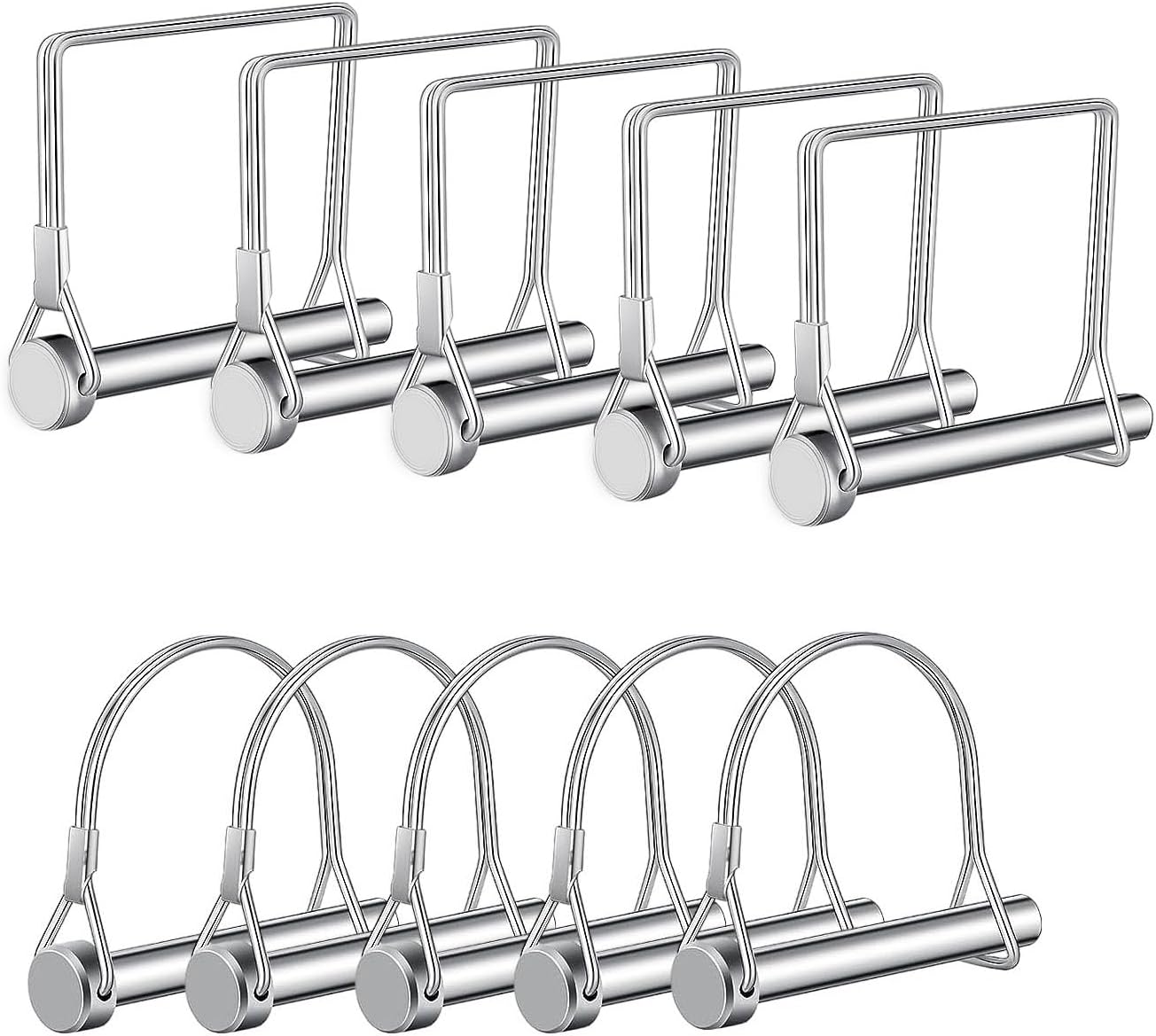 Amazon.com: Trailer Clips Locking Pin,Hincell 10pcs Pto Pin Shaft ...