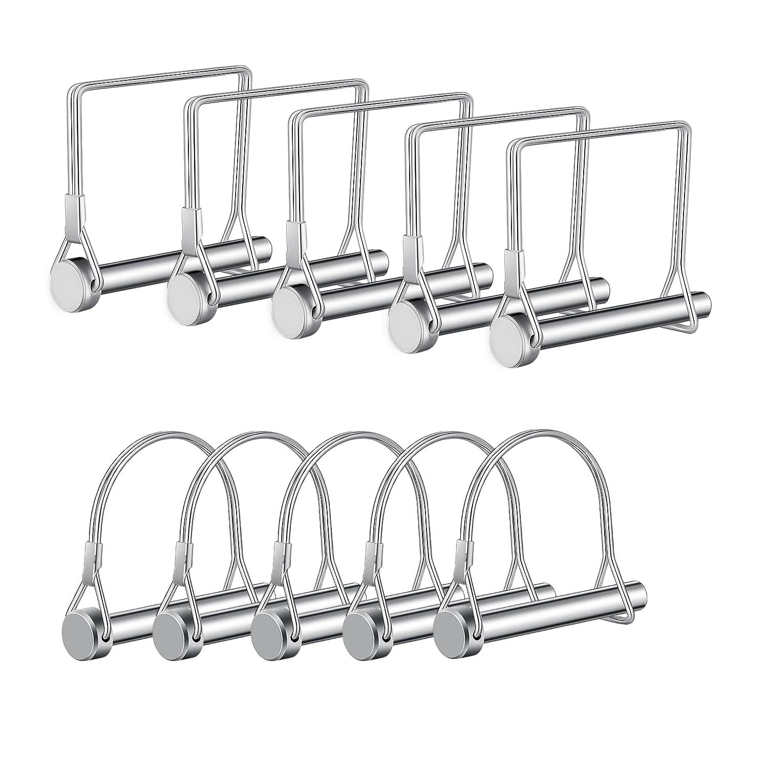 Snapklik.com : Trailer Clips Locking Pin, 10pcs Pto Pin Shaft Locking ...