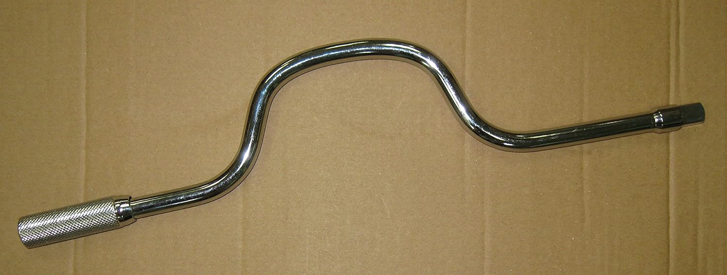 MTP 1/2" x 17" Socket Speed Handle Grip Ratchet Polished Chrome Swivel ...