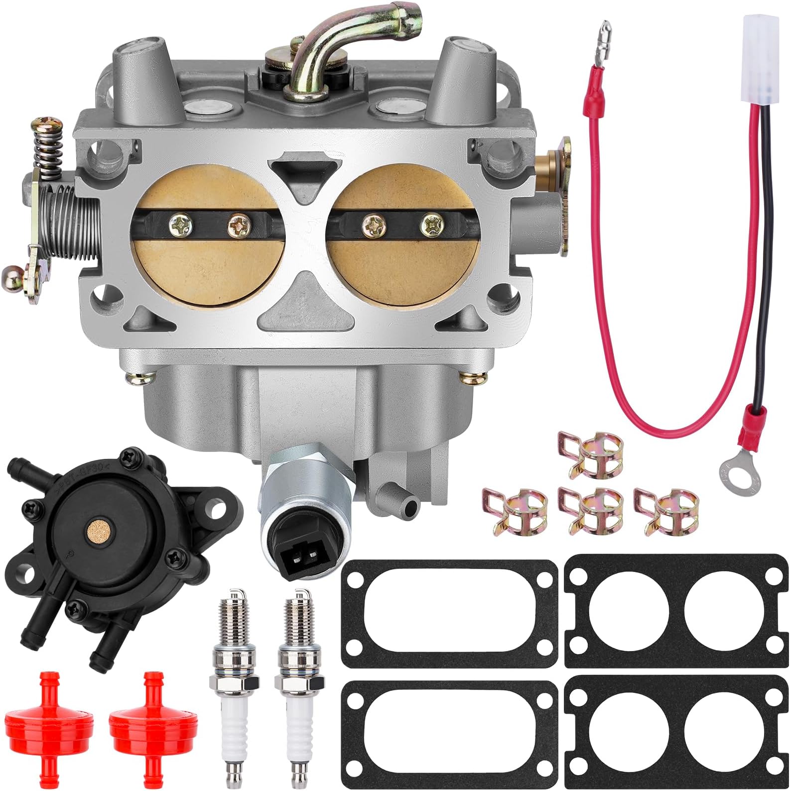 Amazon.com: 0E25480ESV Carburetor Kit Compatible with Generac GP15000 ...