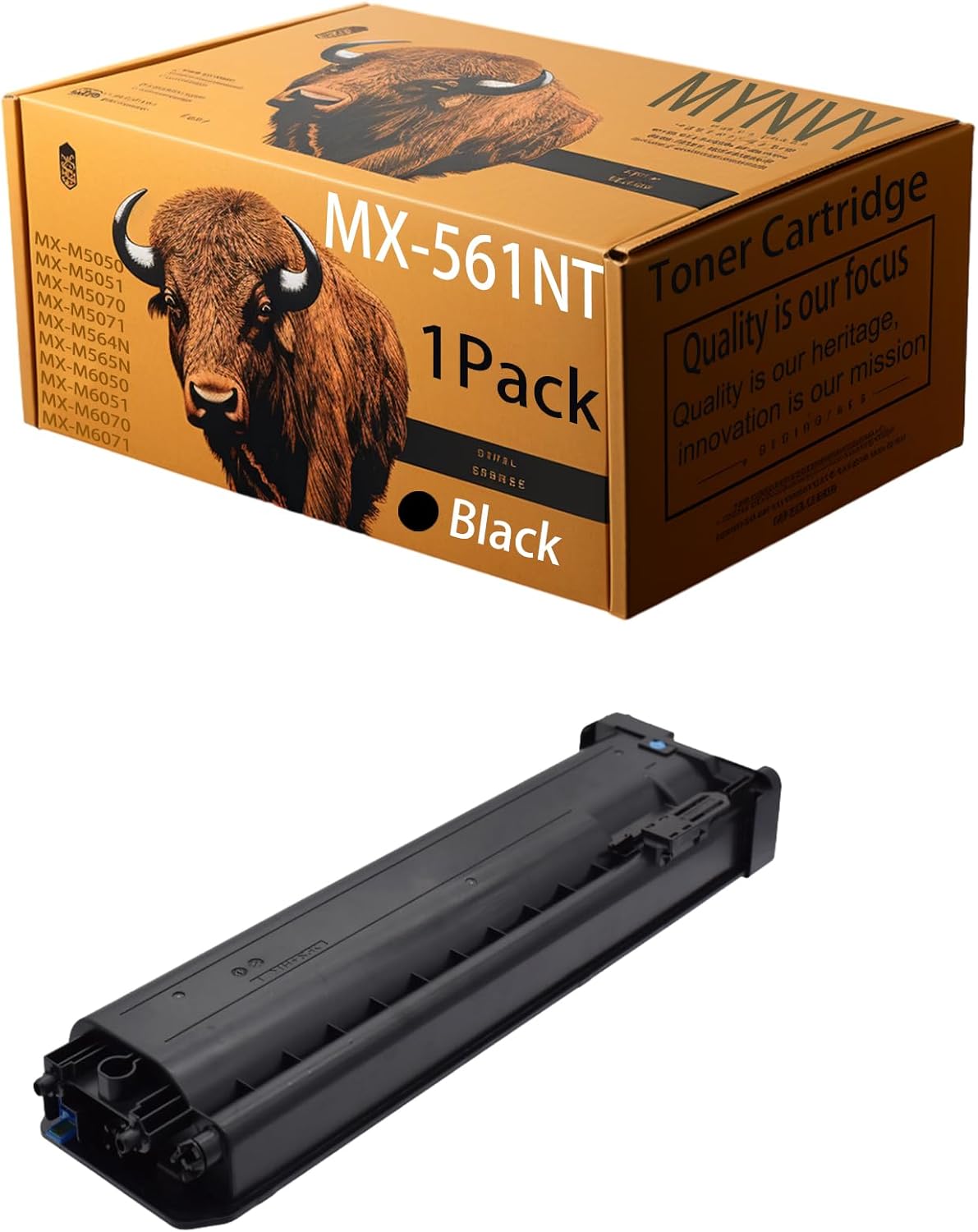 Amazon.com: MX-561NT Toner Cartridge Replacement for Sharp MX561NT ...