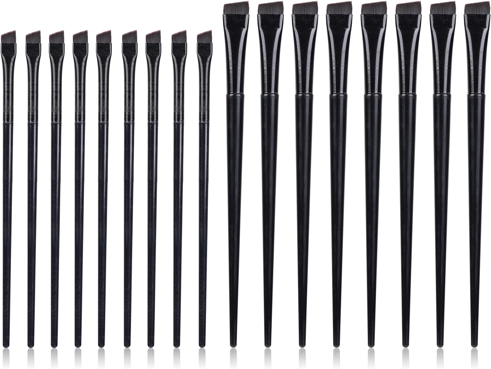 Amazon.com: 16 Pcs Eyeliner Brush Eyebrow Tint Brushes Brow Brushes Set ...