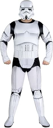 Amazon.com: Jazwares STAR WARS Stormtrooper Adult Costume - Padded ...